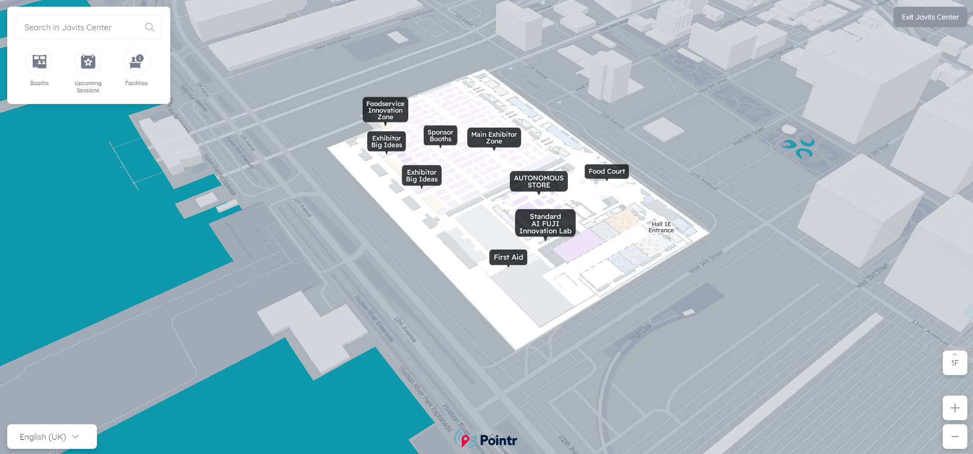 Indoor Mapping & Navigation for Events | Pointr Deep Location®